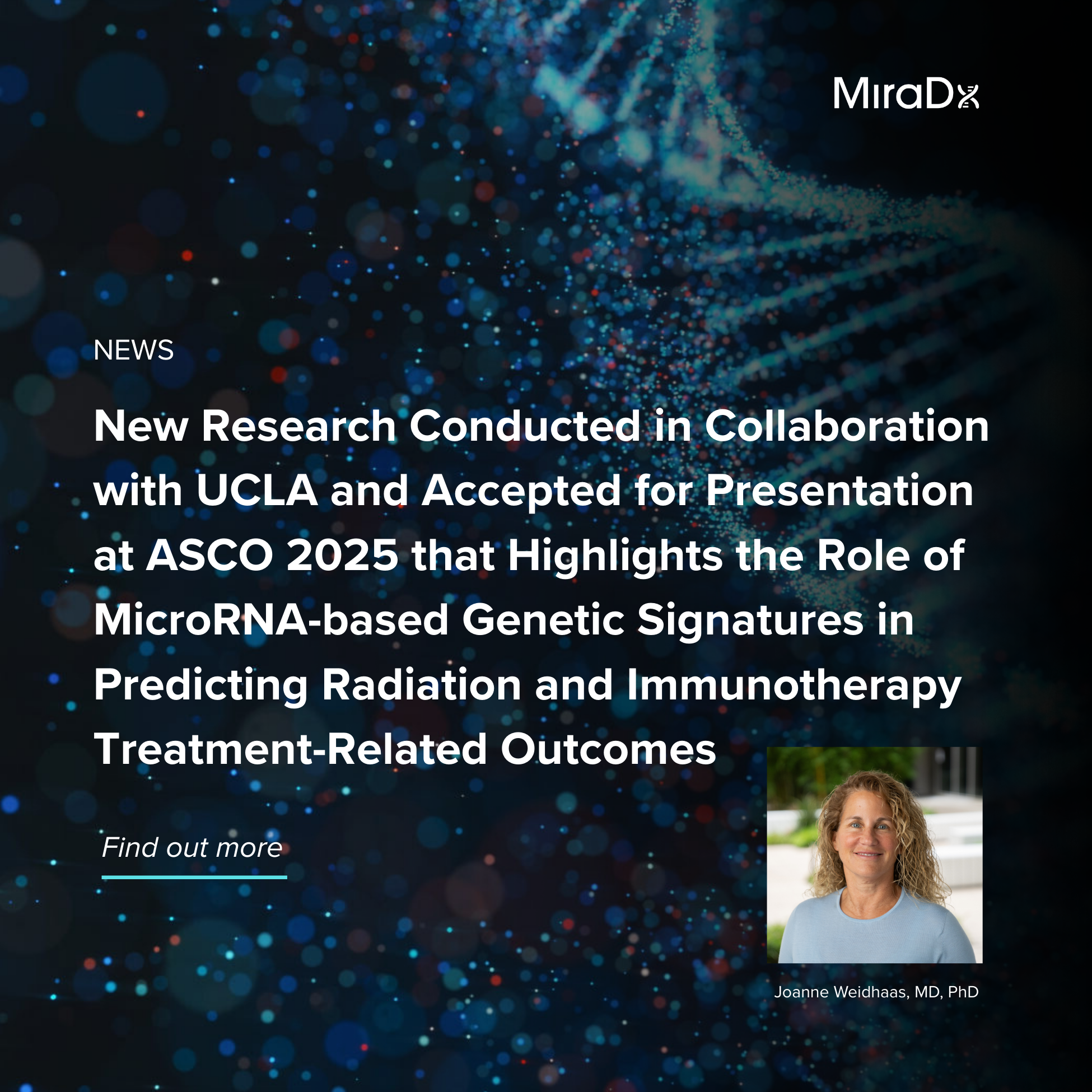 MiraDx Announces New Research Conducted in Collaboration with UCLA and Accepted for Presentation ...